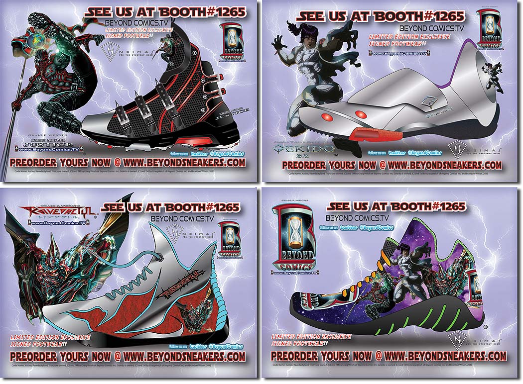 Graig Weich Beyond Comics Inc. Code Name Justice Ravedactyl Gekido greg ...