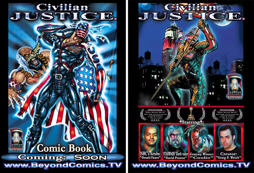 Graig Weich Beyond Comics Inc. Code Name Justice Ravedactyl Gekido greg ...